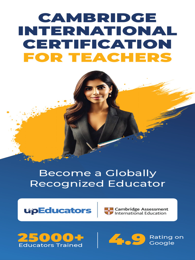 Cambridge Course Brochure | PDF | Learning | Teaching