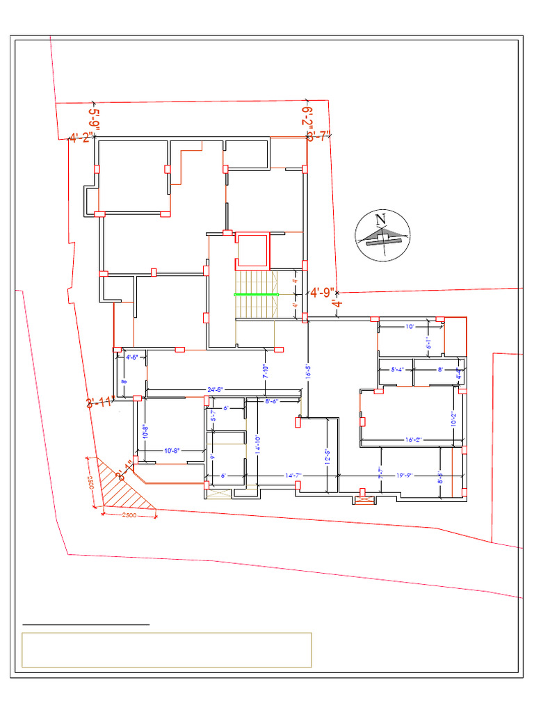 SUBRATA DA 2ND FLOOR PLAN - Model | PDF