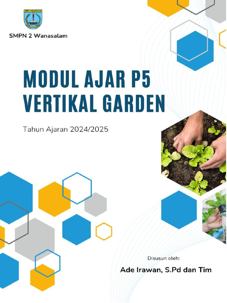 Modul Ajar p5 Vertikal Garden | PDF