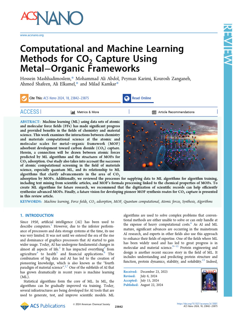 Mashhadimoslem Et Al 2024 Computational and Machine Learning Methods ...