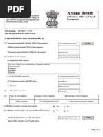 LLP Balance Sheet Format Overview | PDF
