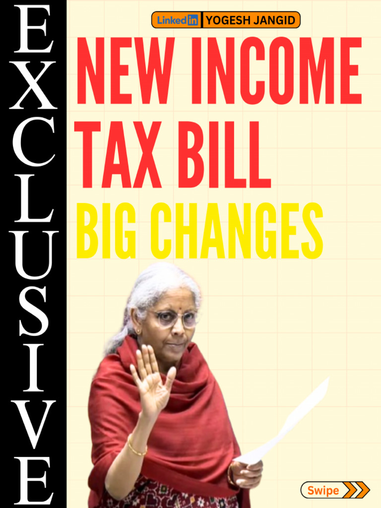 New Income Tax Bill! | PDF