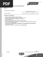 IB Math AA HL Paper 1 Set A 2024 | PDF | Mathematical Relations ...
