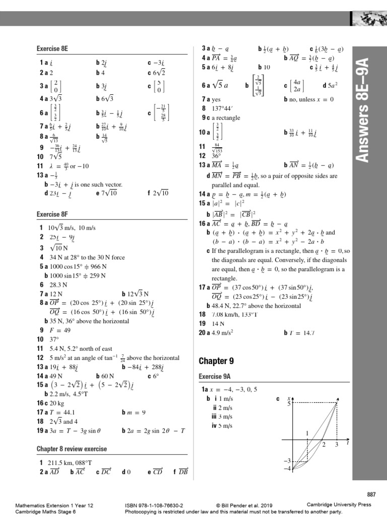 Chapter 9 Motion and Rates Ans | PDF | Geometry | Euclid