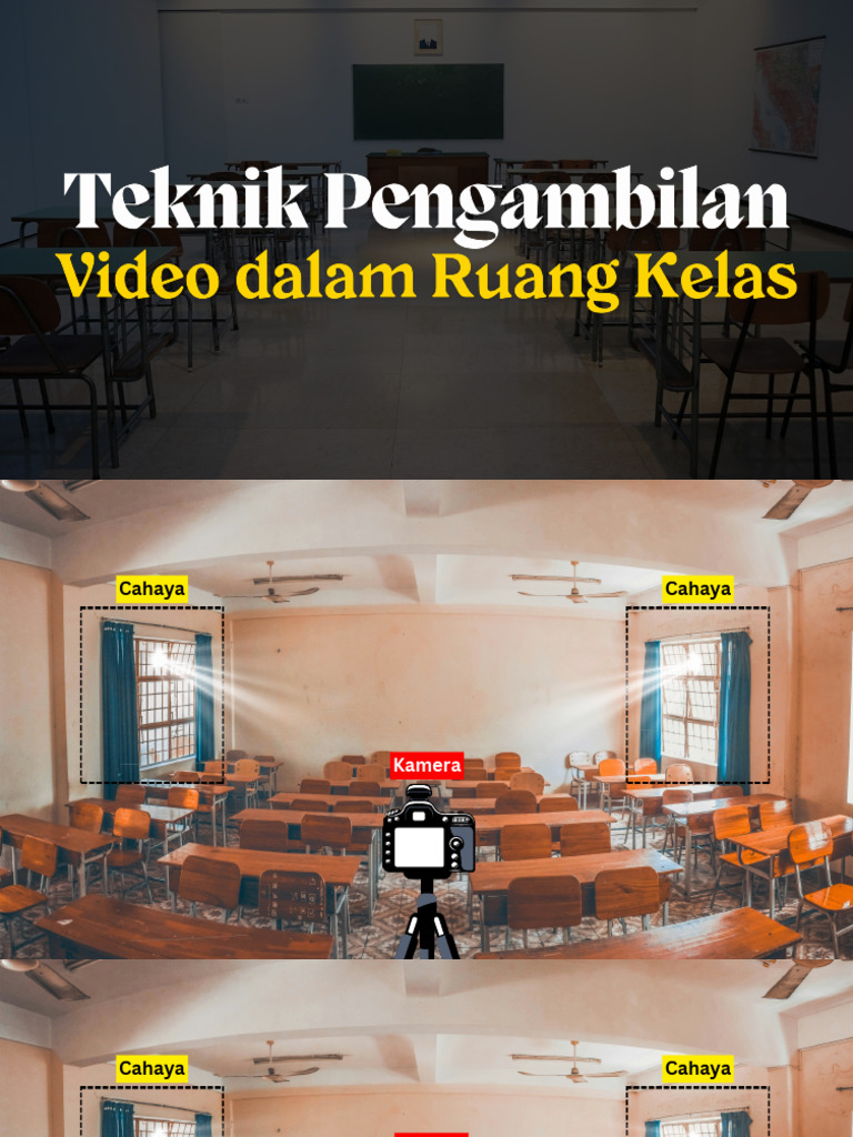 Teknik Pengambilan Video Didalam Ruang Kelas | PDF