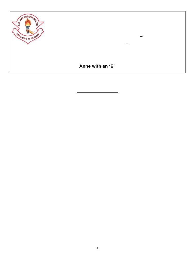 Class VI Test 2 English Practice Worksheet 1 | PDF