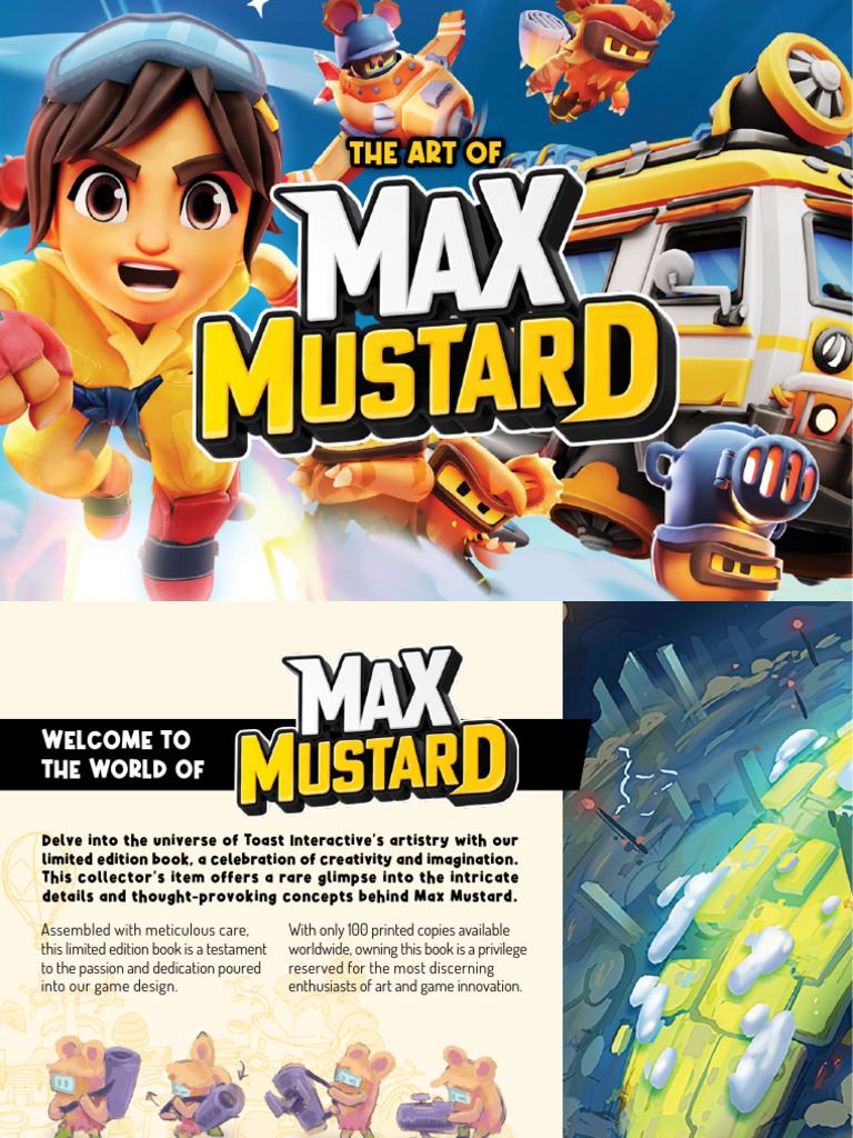 Max Mustard Digital Artbook | PDF