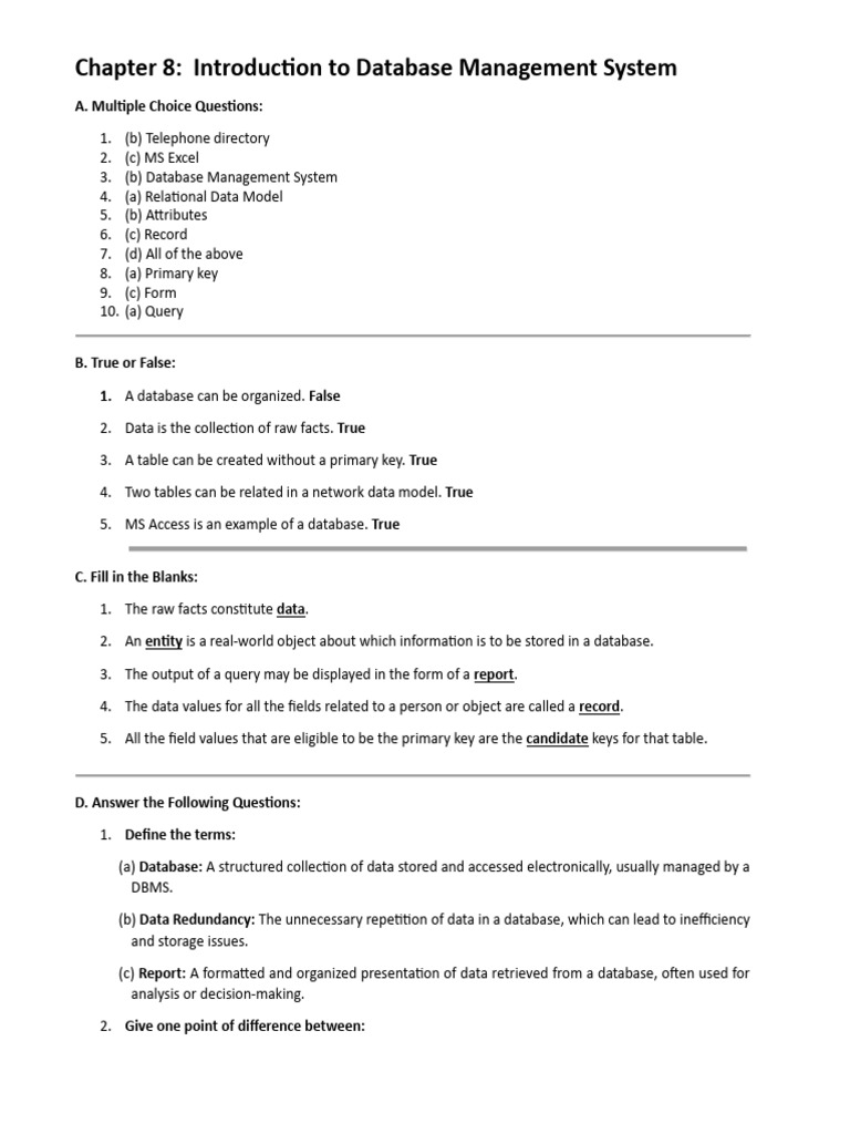 Database Management System Overview | PDF | Databases | Relational Model
