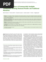 Toothpaste Abrasiveness RDA Chart | PDF | Mouth | Dentistry