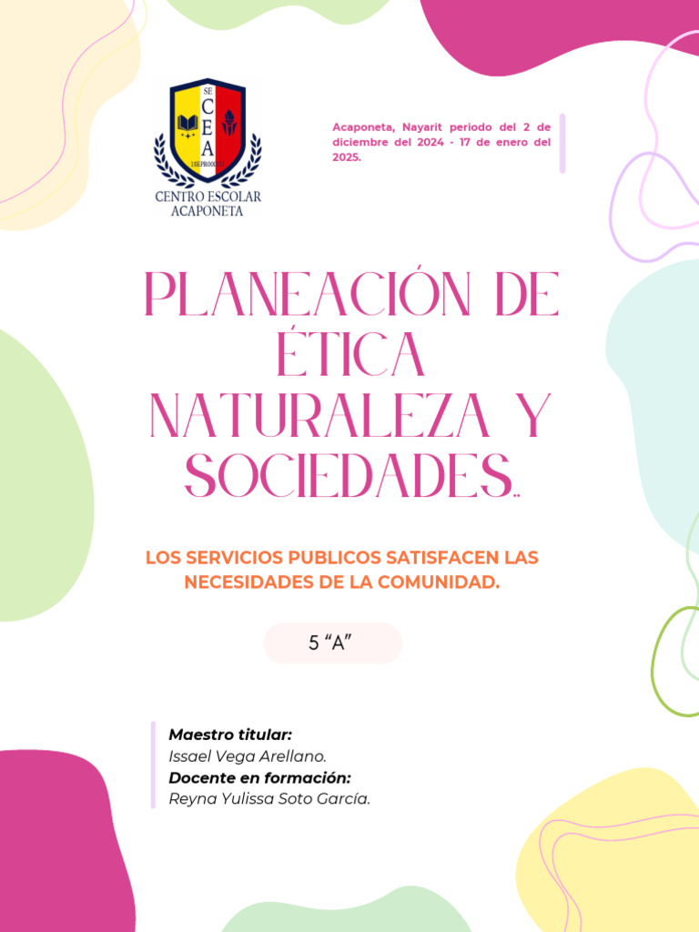 Planeacion - Los Servicios Públicos Satisfacen Las Necesidades de La ...