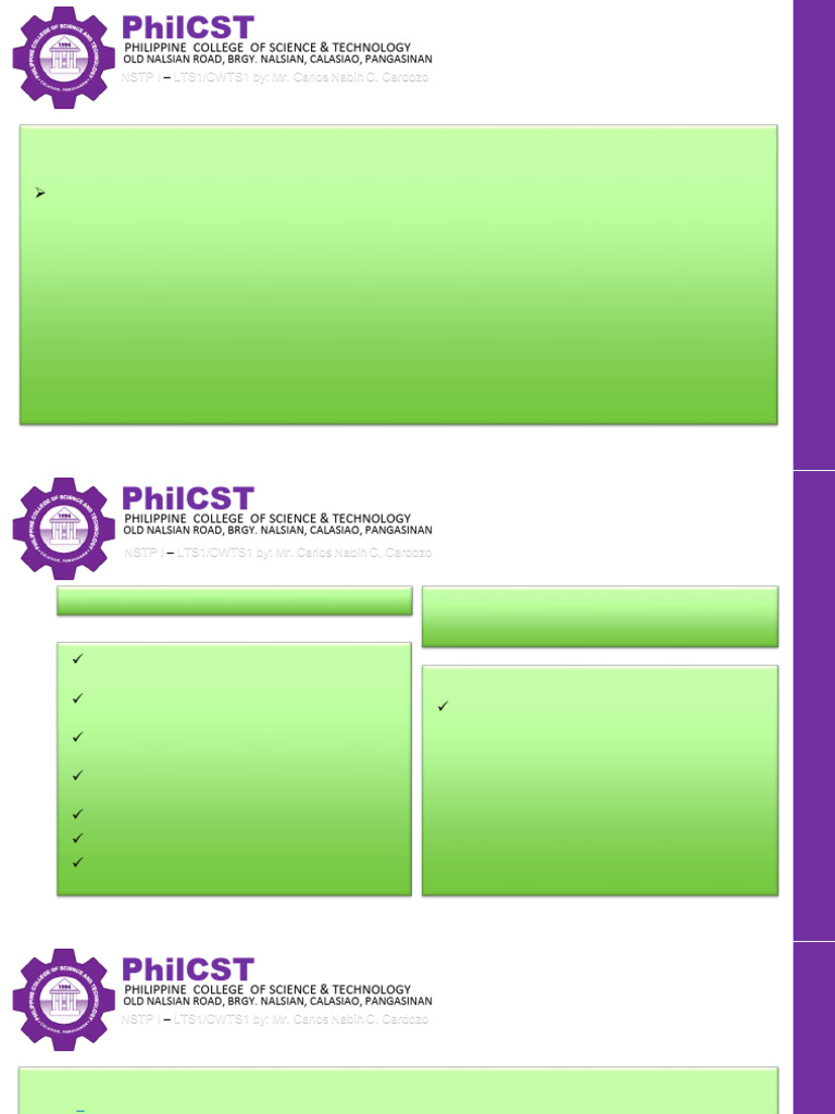 Module 2. NSRC Guidelines | PDF | Government | Philippines