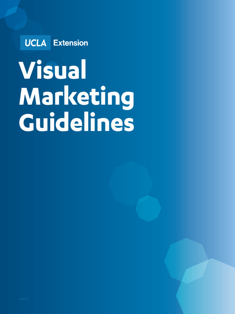 UCLA Extension Visual Marketing Guidelines_2 | PDF | University Of ...