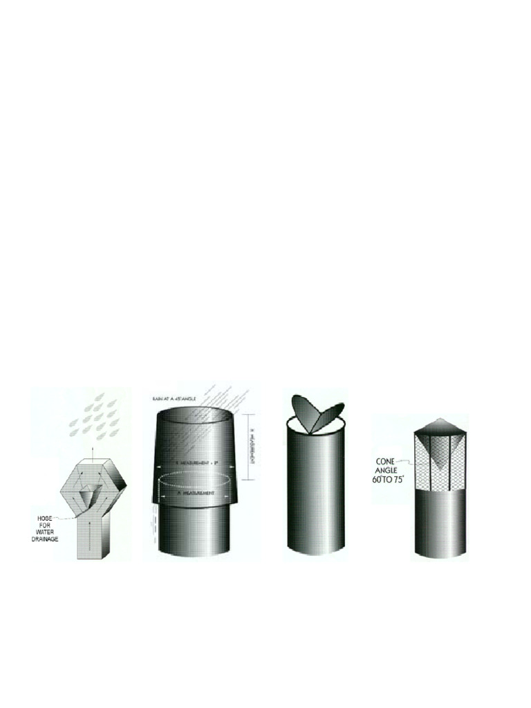 Rain Caps & Exhaust Stack Guidelines | PDF | Chimney | Exhaust Gas