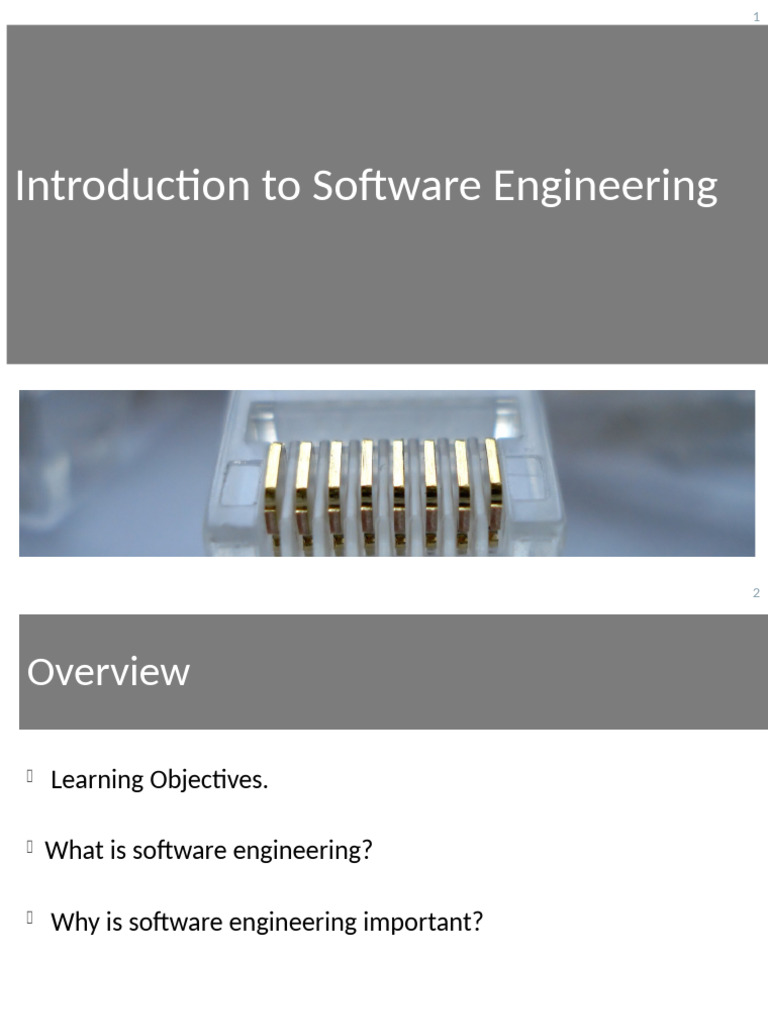 Introduction To Software Engineering | PDF | Software | Computer Science