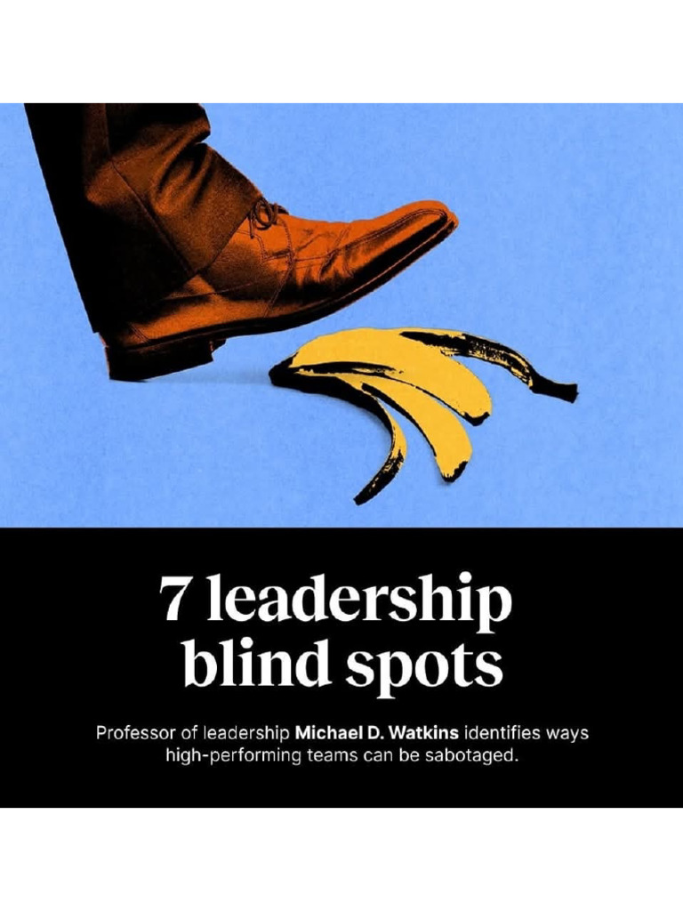 7 Leadership Blind Spots | PDF