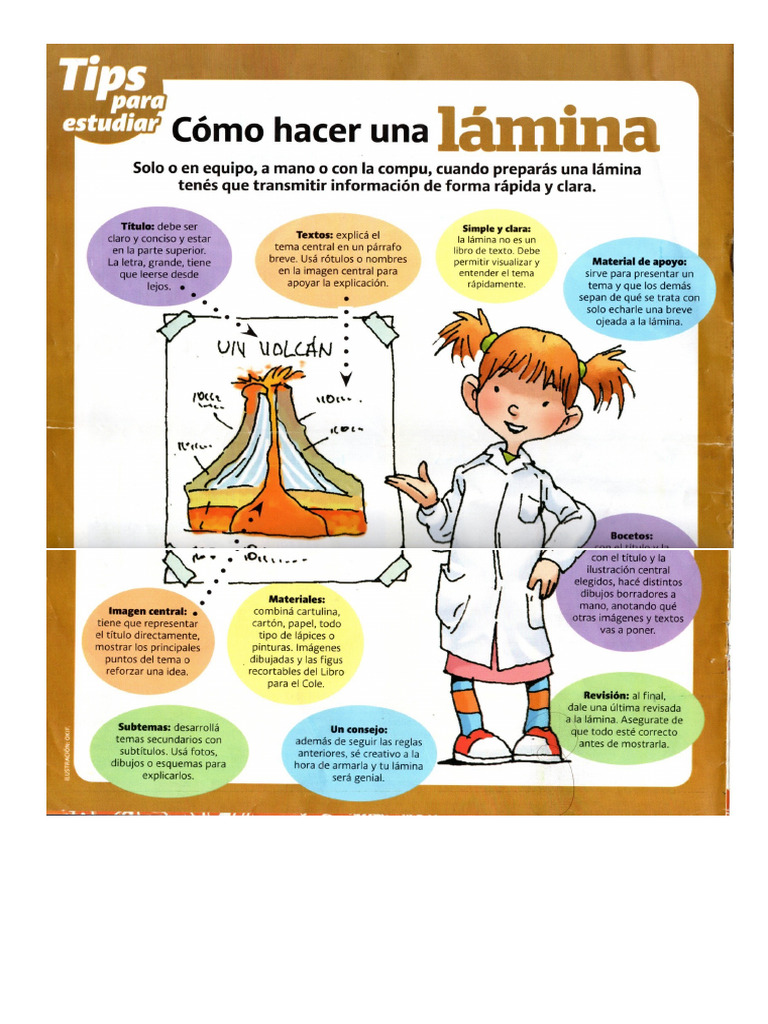 Cómo Hacer Una LÁMINA | PDF