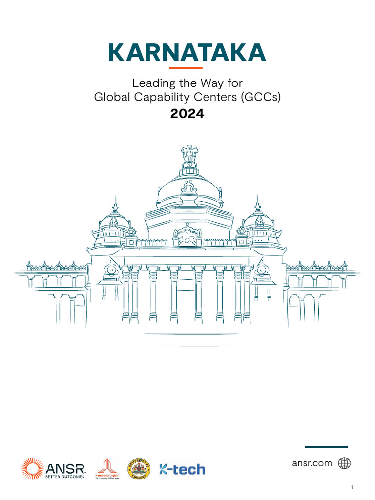 Karnataka GCC Landscape Report 2024 | PDF | Startup Company | Small ...