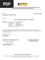 HDB Financial Services NOC Certificate | PDF | Contract Law | Common Law