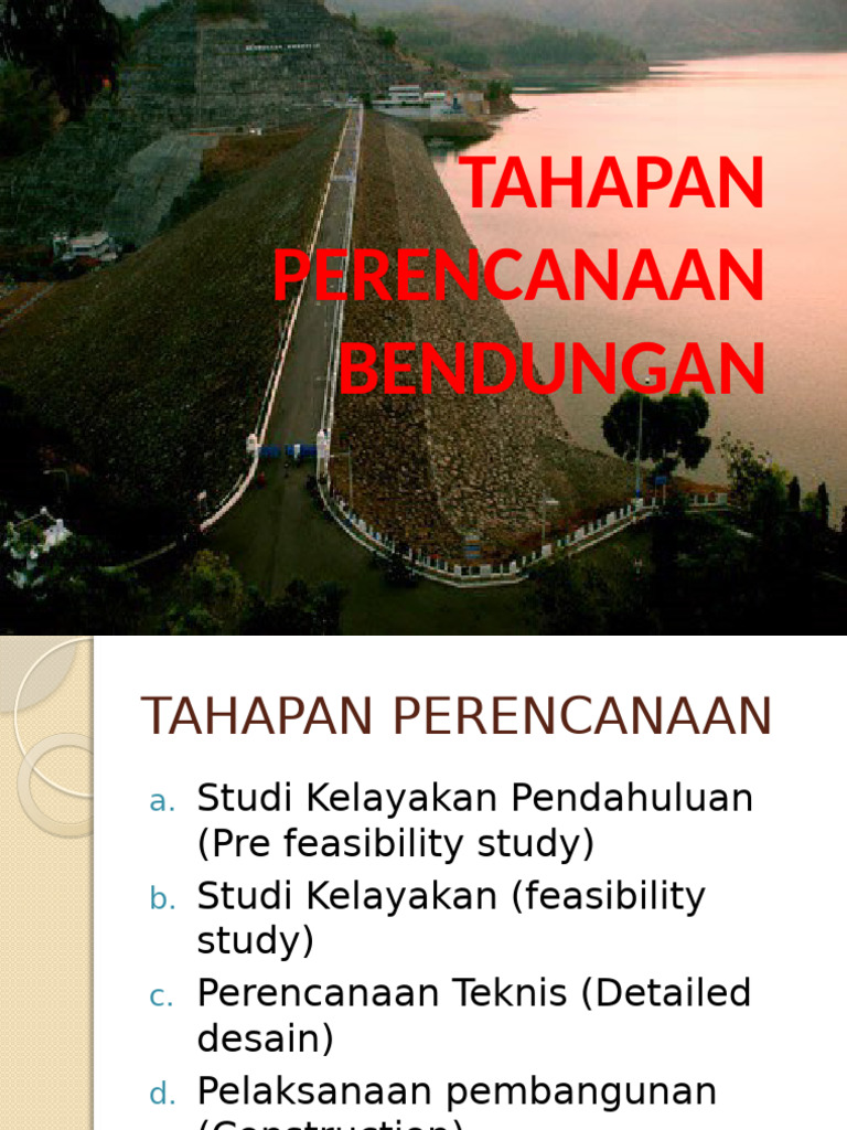 KULIAH 4b. Tahapan Percn. Teknis | PDF