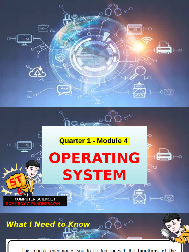 Operating Systems Overview and Types | PDF