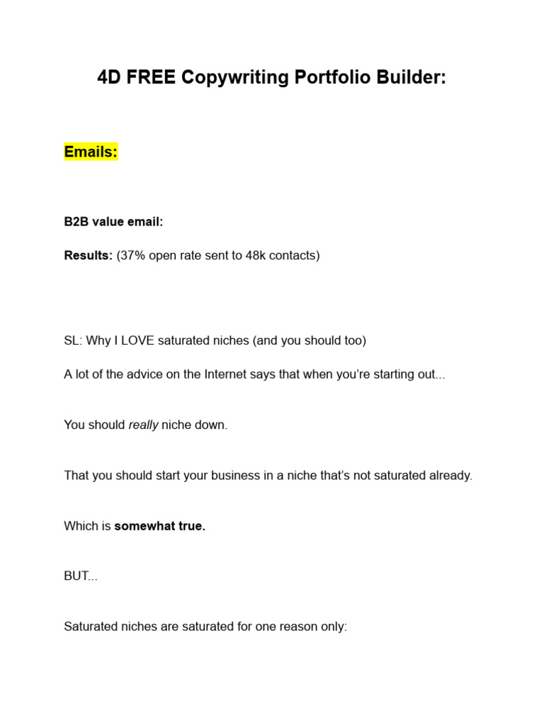 4D FREE Portfolio Builder | PDF | World Wide Web | Internet & Web