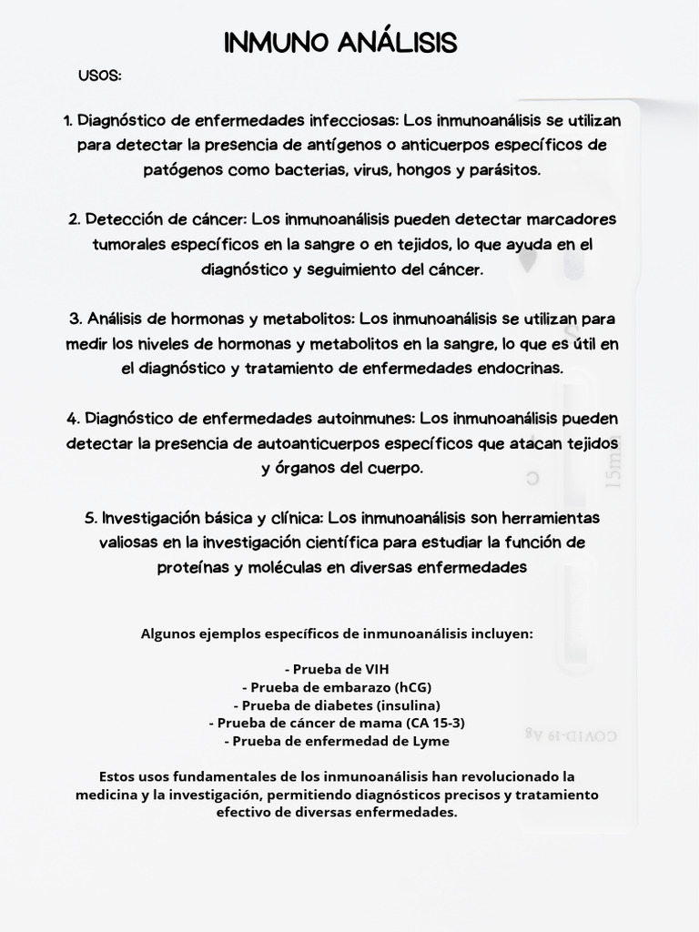 Inmuno análisis | PDF