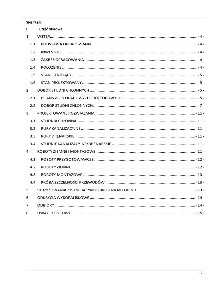 0502 Opis Techniczny | PDF