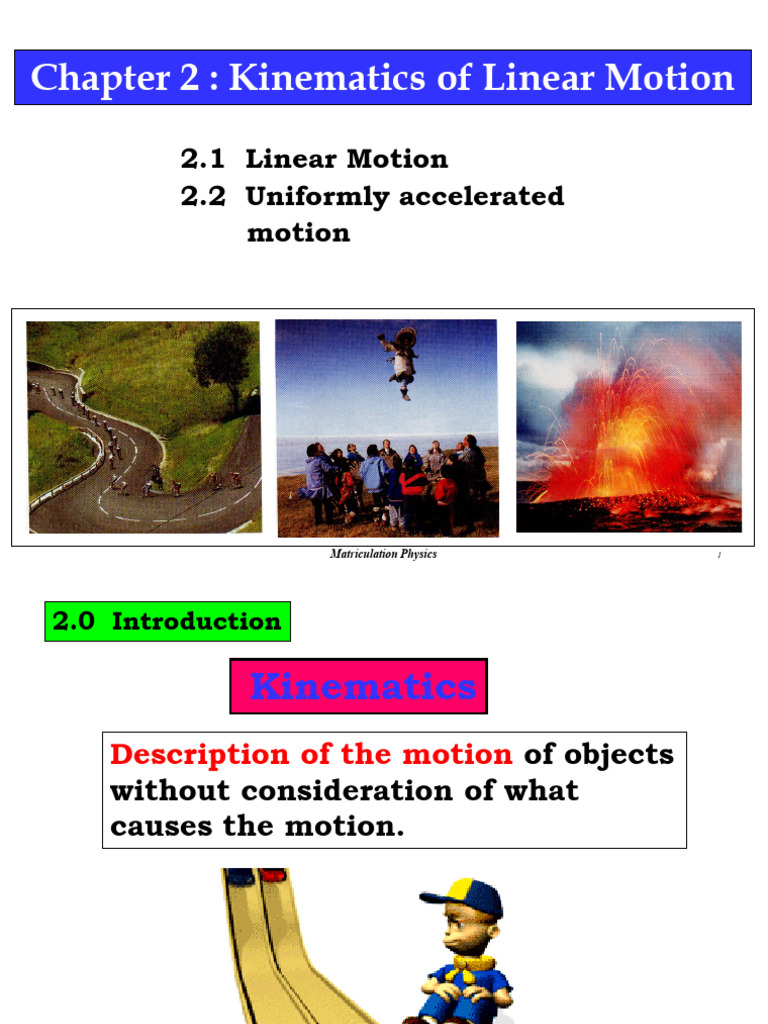 2.1 DP014_CHAPTER 2 Kinematic of Linear Motion (Slide Mode) | PDF ...