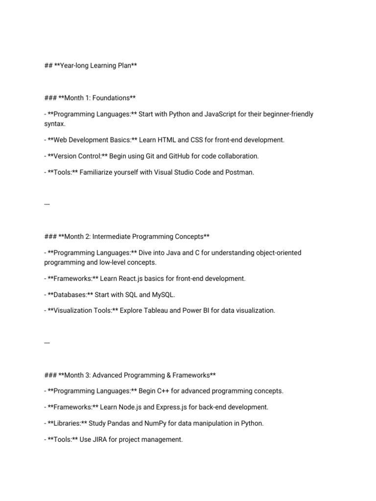 Share Full Stack Development Roadmap | PDF | Web Development | Cloud ...