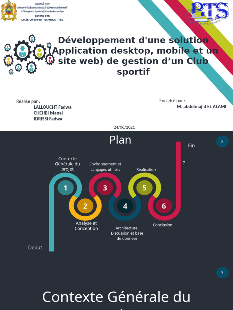 PPT_PFE_GROUP5 | PDF | Sites web | Informatique