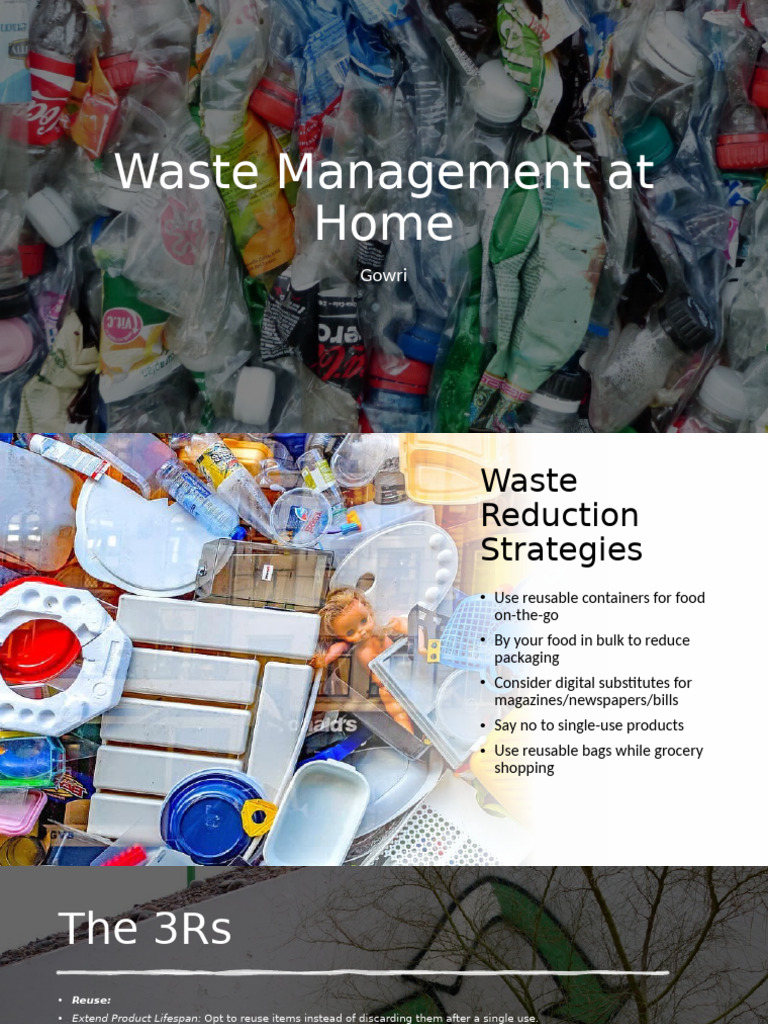 Waste Management at Home | PDF