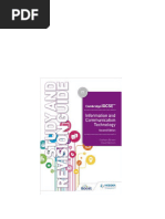 IGCSE ICT Study & Revision Guide | PDF
