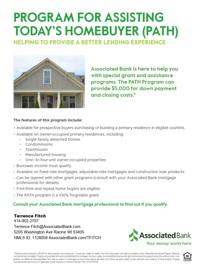 PATH Grant Program for Homebuyers | PDF