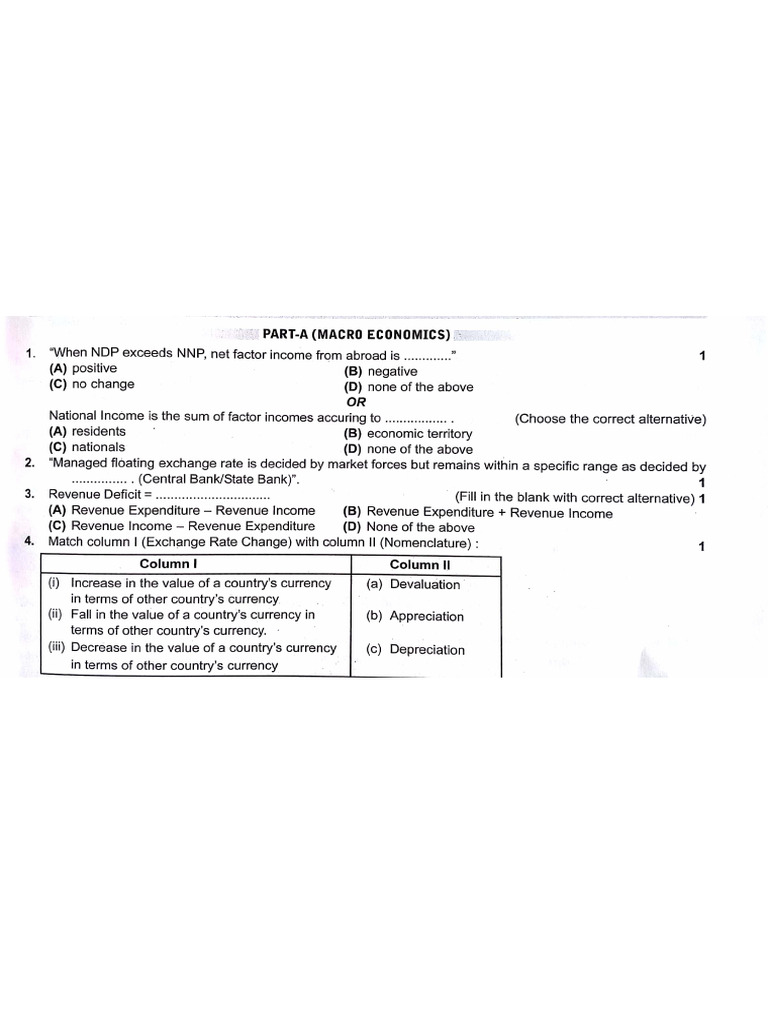 Class XII. Assignment. January 2021 | PDF