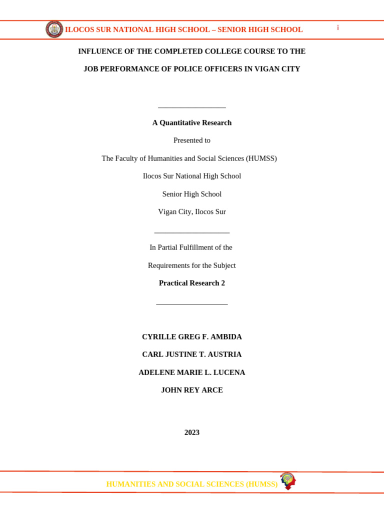 Ambida C. PR2 Final | PDF | Criminology | Crimes