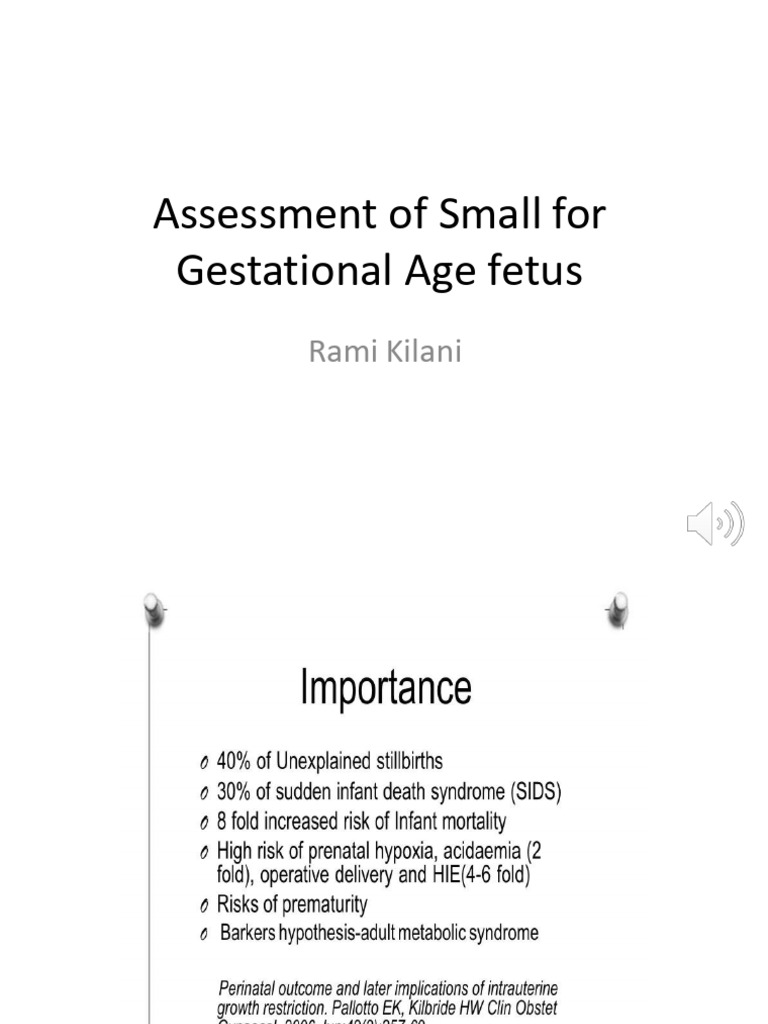 Understanding Intrauterine Growth Restriction | PDF | Blood Pressure ...