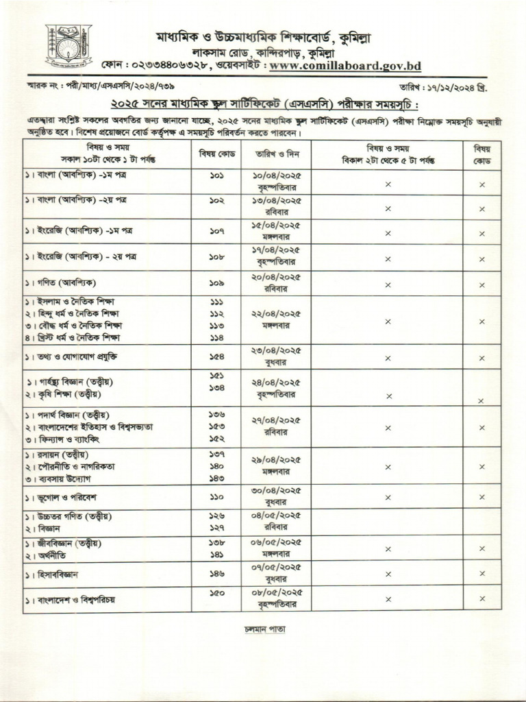 SSC-25 Routine | PDF