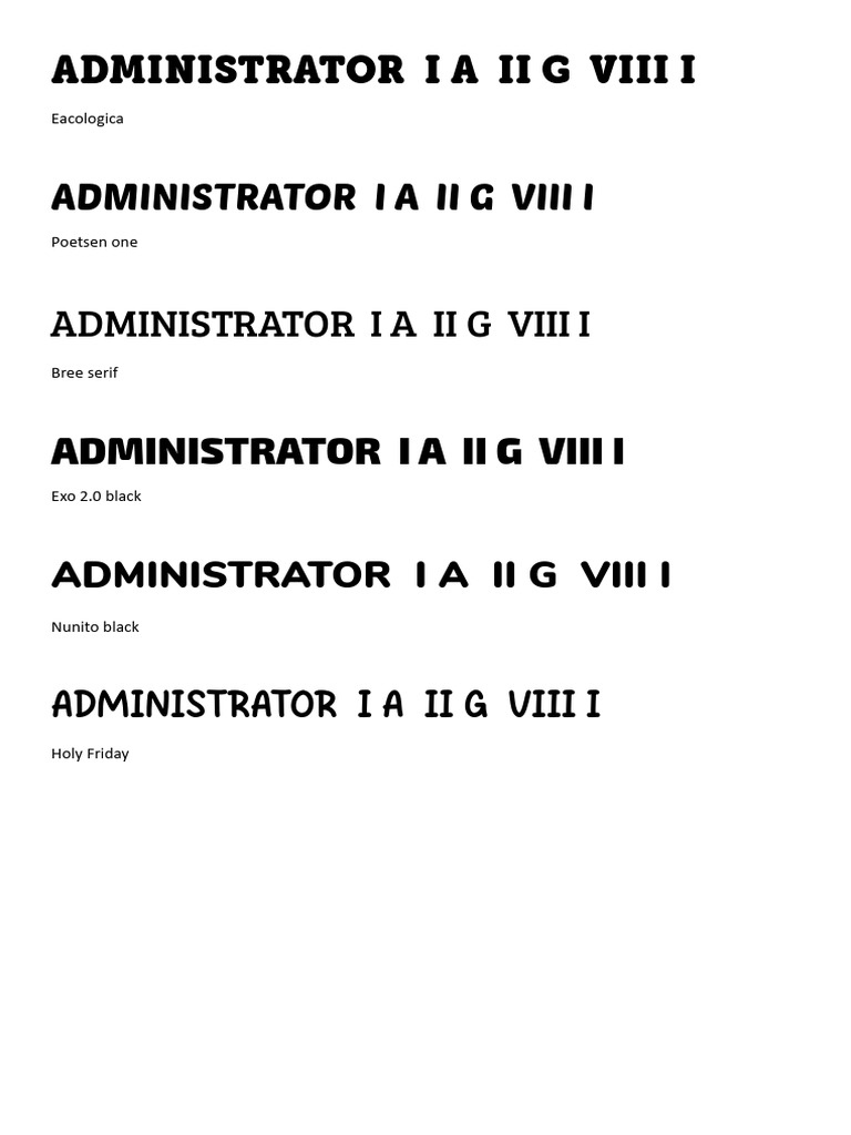 Poetsen One Font Overview | PDF