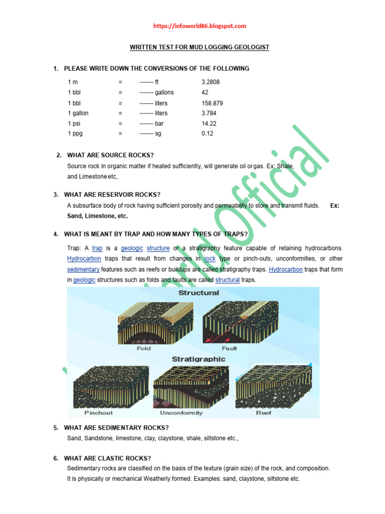 Drill Core Logging and Rock Structures | PDF | Limestone | Casing ...