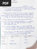 Class 10 Economics Chapter 1 (Development) | PDF