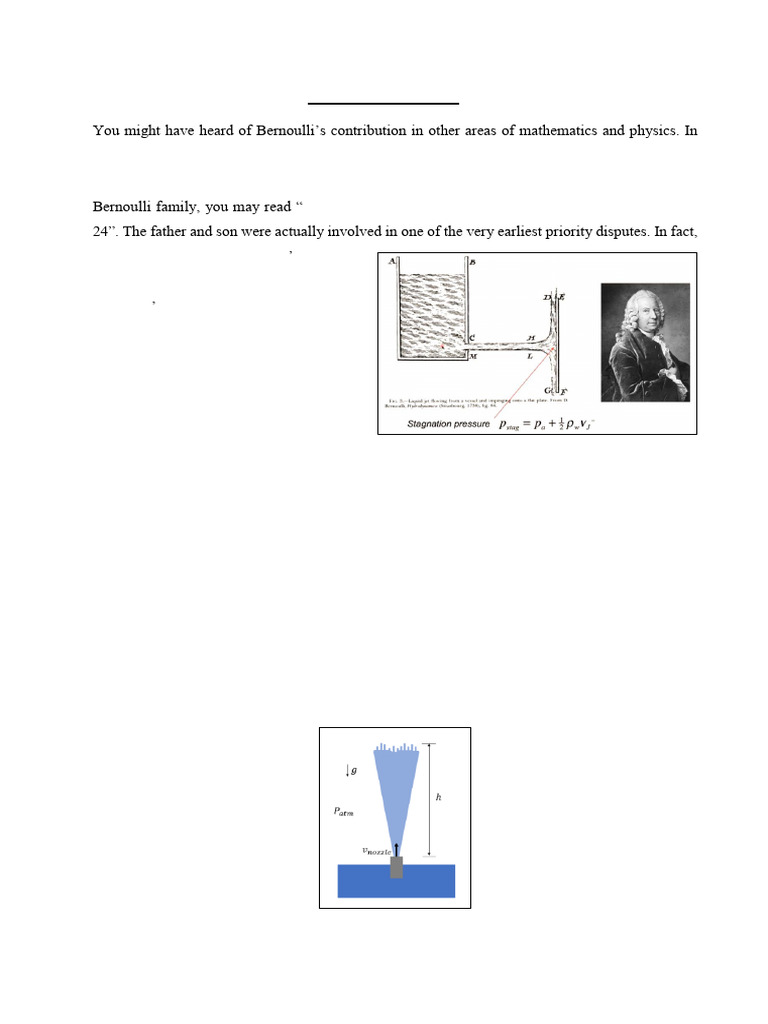 Questions On Bernoulli | PDF | Flow Measurement | Nozzle