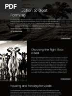 Goat Housing PDF | PDF