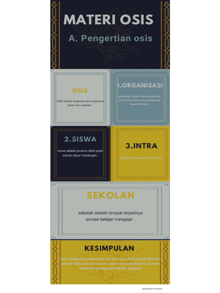 Materi Osis 1 | PDF