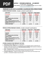 2025 Fee Structure Makini Primary School Ngong Road | PDF | Payments