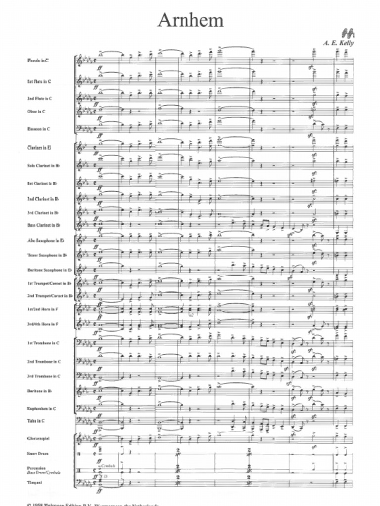 Arnhem Partitur | PDF