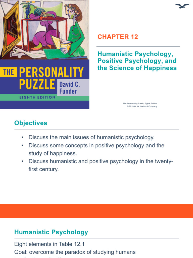 PSY307 Chapter 12 Slides Student Version | PDF | Psychotherapy | Happiness