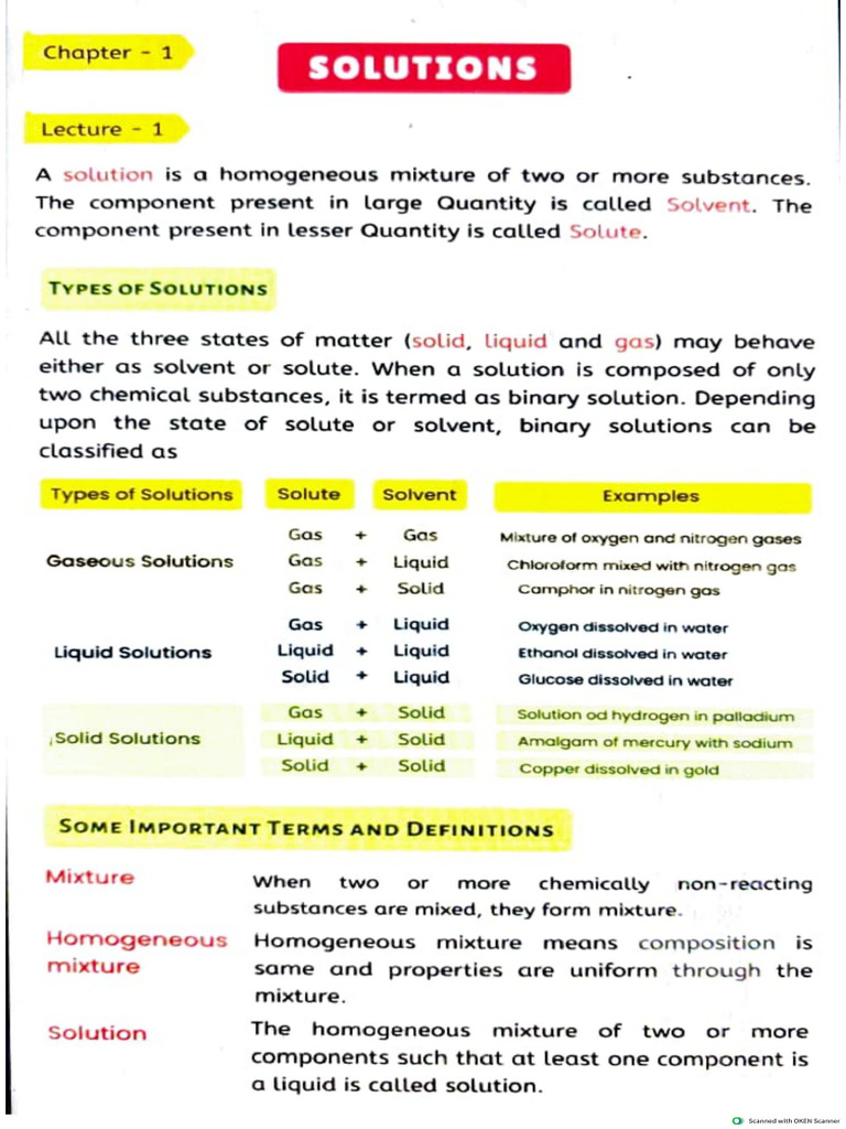 Solution Notes | PDF