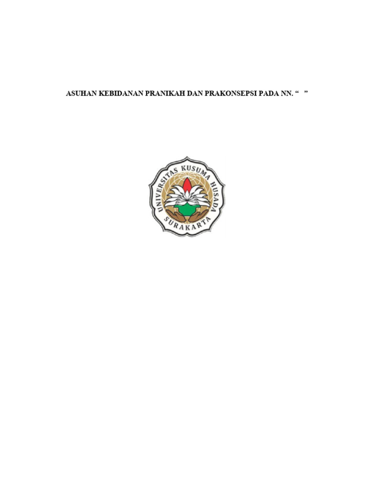 Laporan Stase Pranikah Dan Prakonsepsi | PDF