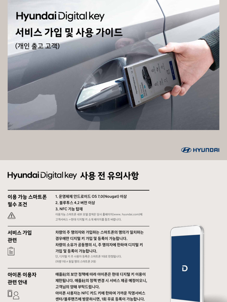 Hyundai Digital Key | PDF