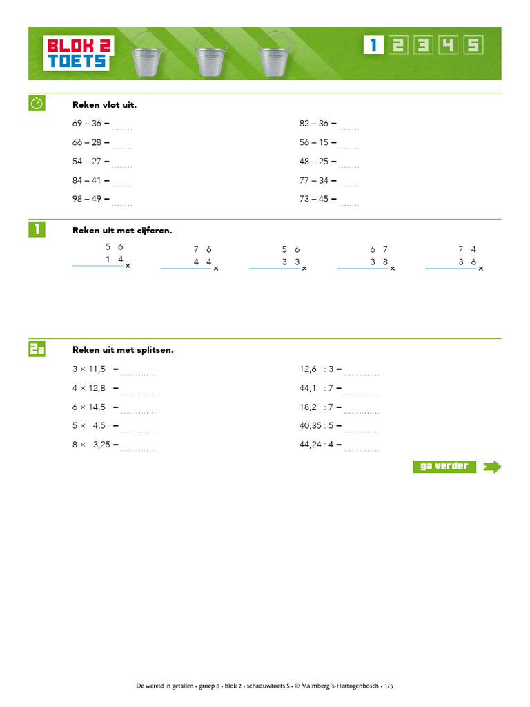 Oefentoets S Blok 2 | PDF